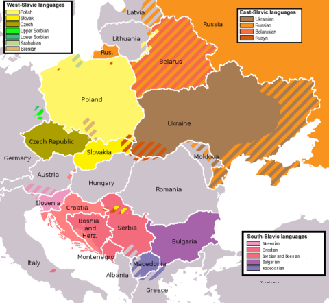 The Slavic languages, what are they and where are they spoken? - Global ...