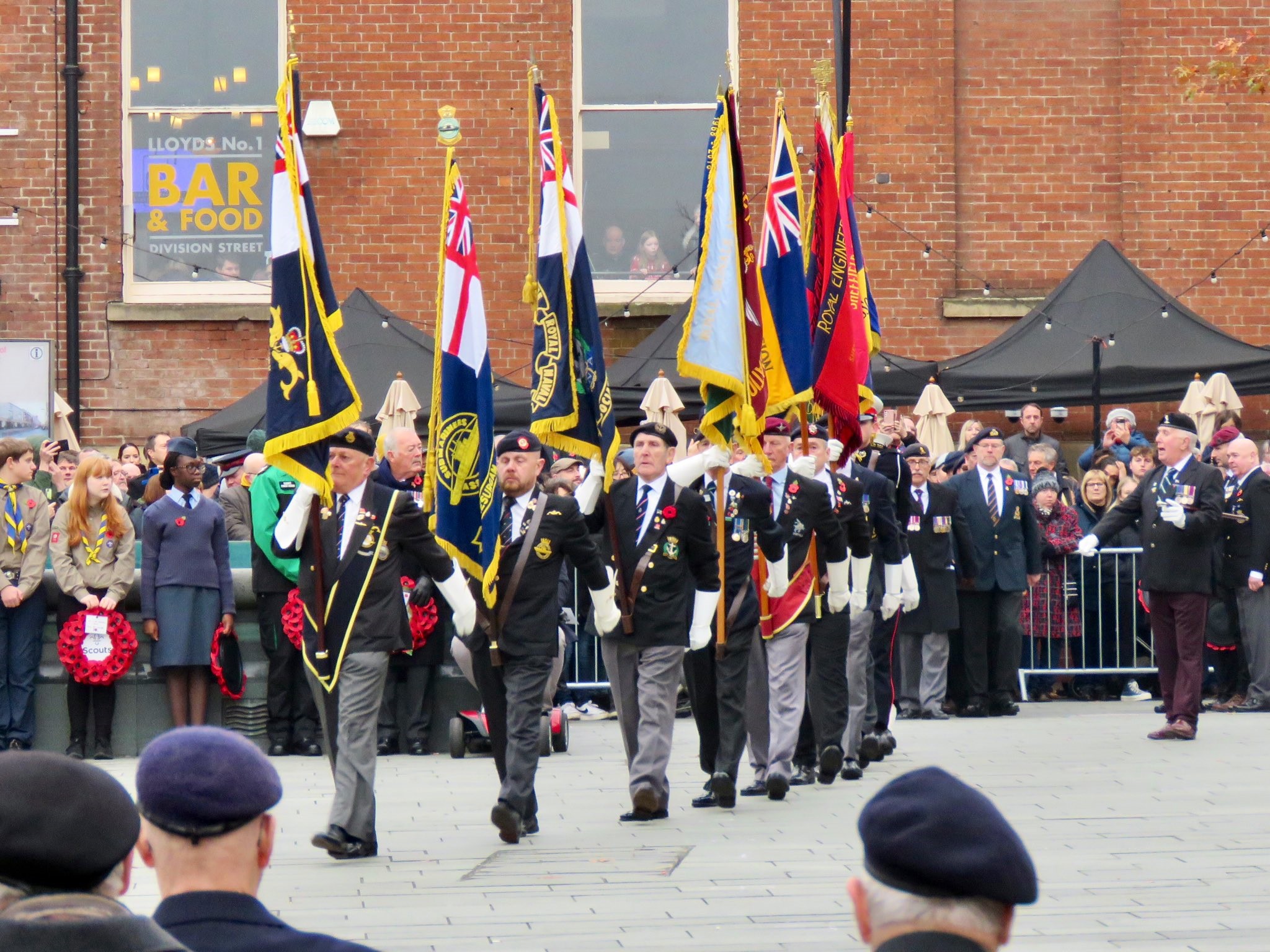 WATCH: People of Sheffield gathered to remember those who served at ...